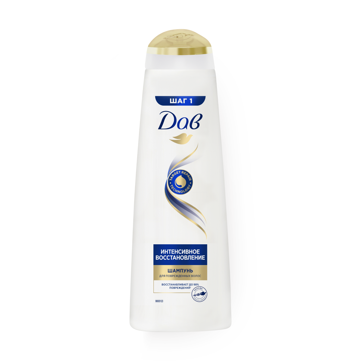 Шампунь «Дав» Интенсивное восстановление для повреждённых волос