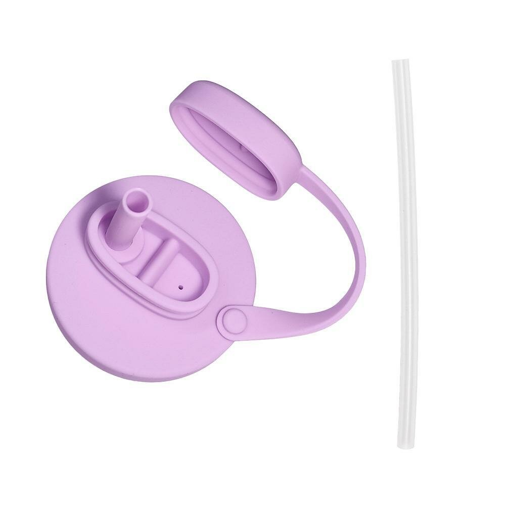 Силиконовая крышка для банок с соломинкой, универсальная, пищевая, герметичная