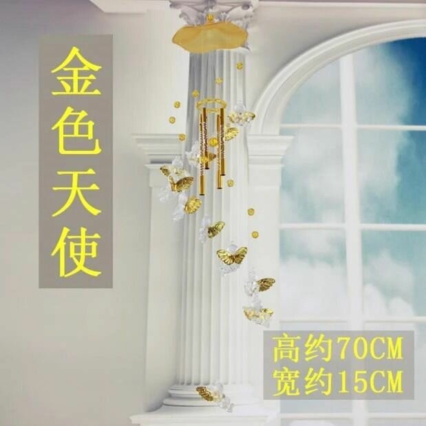 Ветряная колокольчик, подвесное украшение, подарок на день рождения для женщин, поздравительная открытка, подвеска в виде дельфина, сердца, бумажного журавля для лучшего друга или подруги