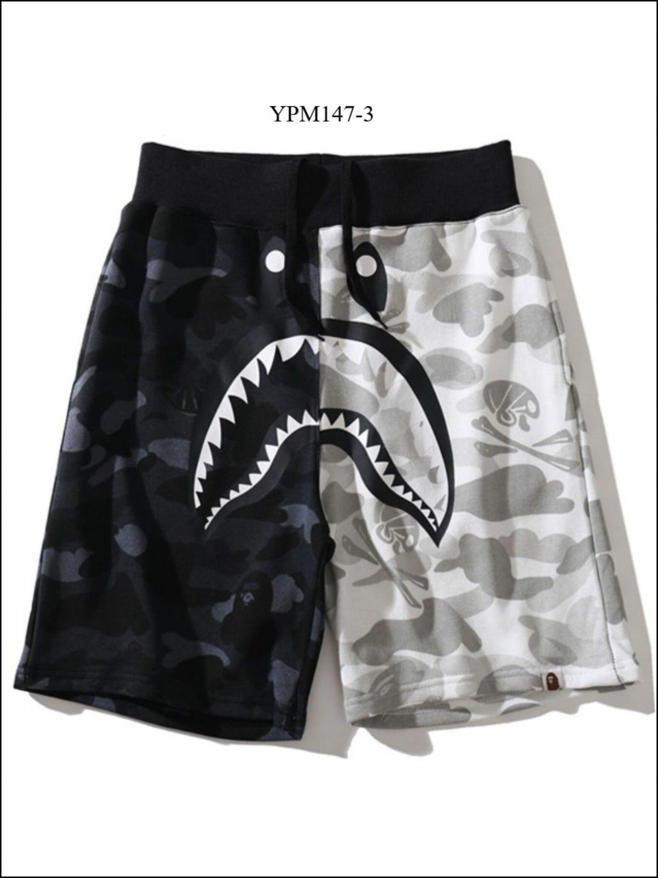 Мужские шорты Bape Y2k с эксклюзивным рисунком