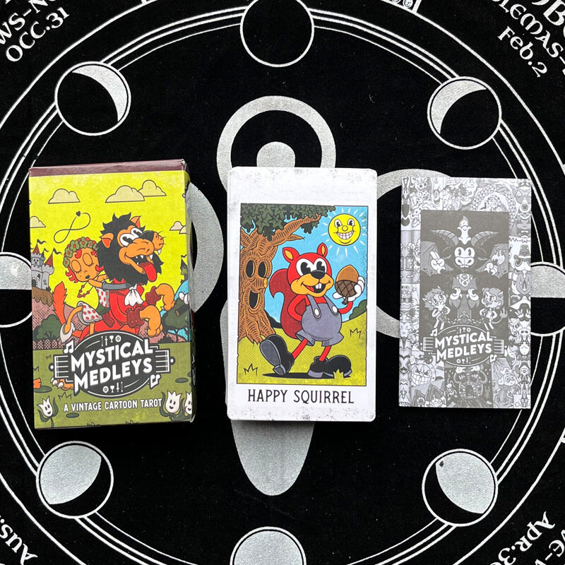 2026 Новейшие 7*12 см Большие Карты Таро Английская Версия Карты Таро с Бумажным Руководством Оракул Карты