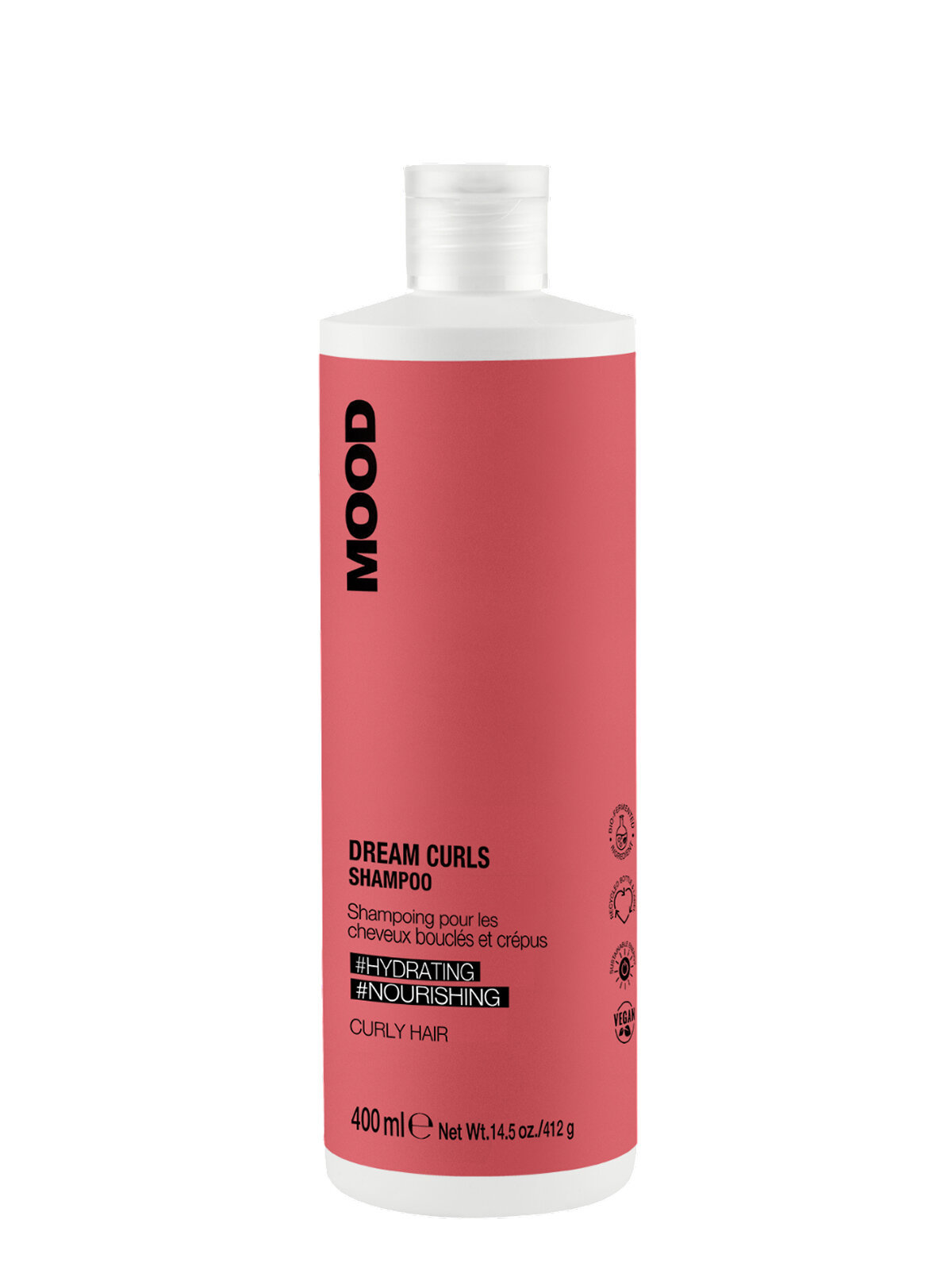 Шампунь для кудрявых волос Mood Dream Curls Shampoo, 400 мл