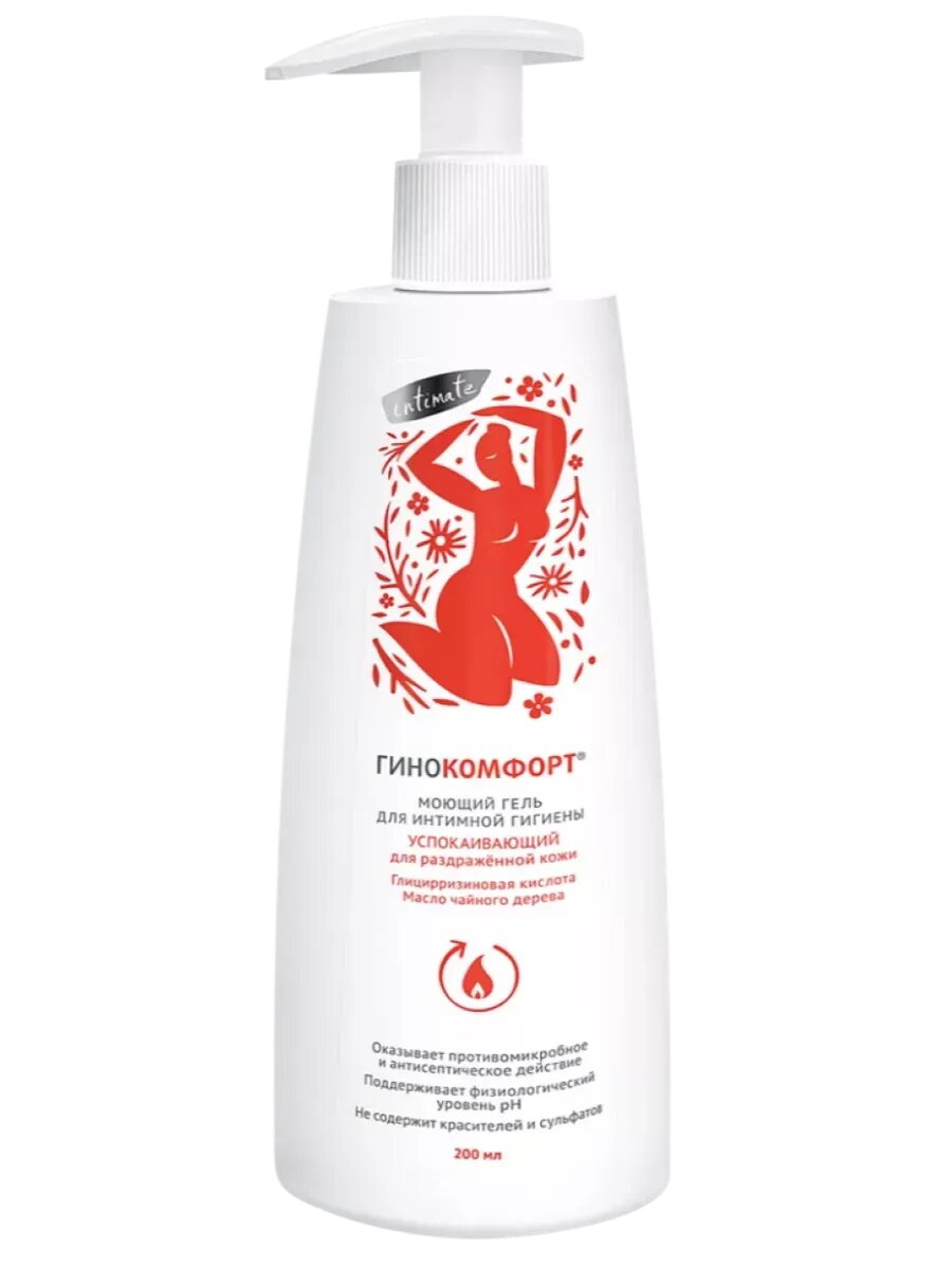 Гель для интимной гигиены успокаивающий 200мл - 1 шт.