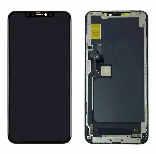 Дисплей для Apple IPhone 11 Pro Max IPS в сборе с тачскрином (Black) черный (In-cell)