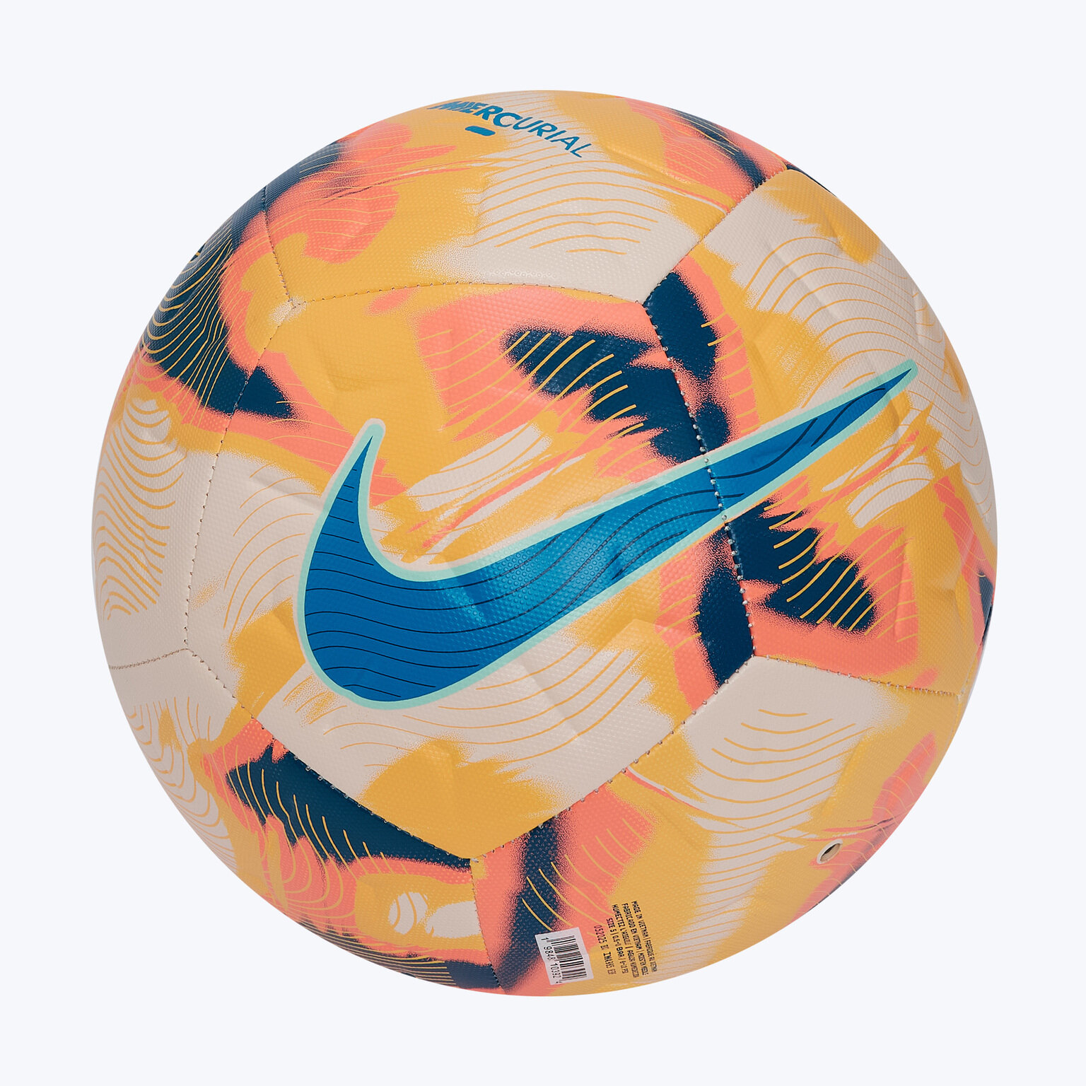 Футбольный мяч Nike Kylian Mbappe Academy IM4985-838, размер 5, Оранжевый