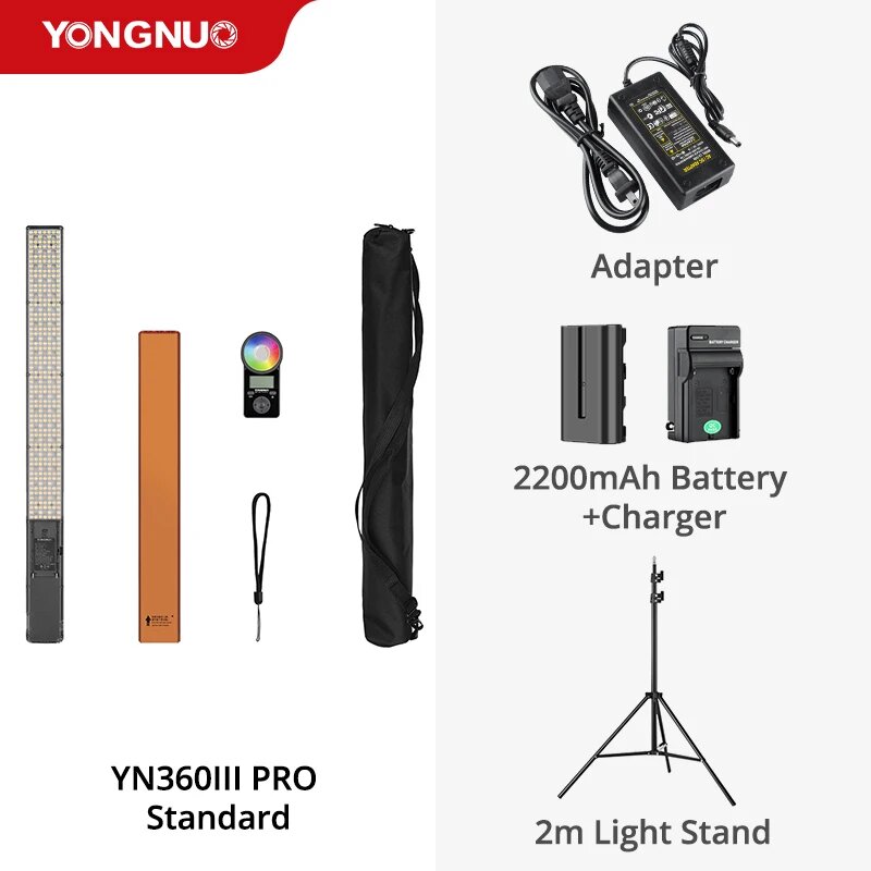 Yongnuo YN360 III PRO RGB LED видеосвет