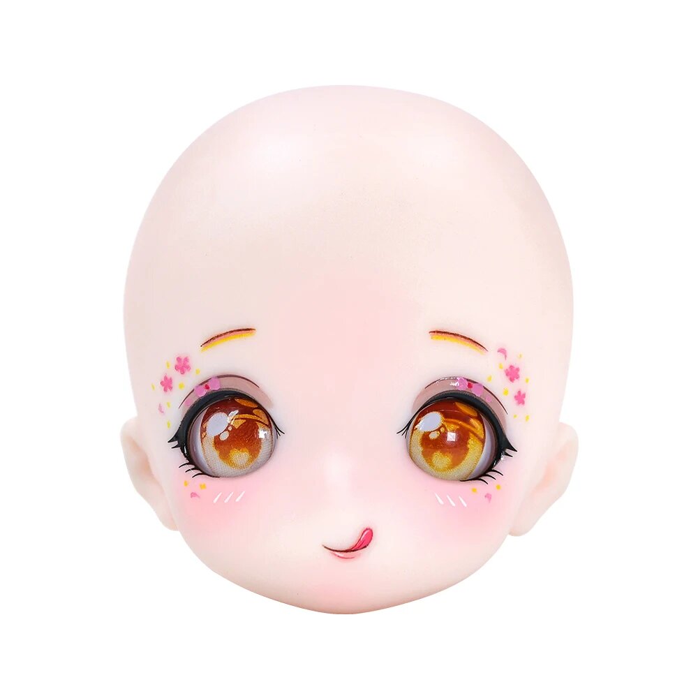 Кукла BJD 1/4, голова, розовый, naughty head
