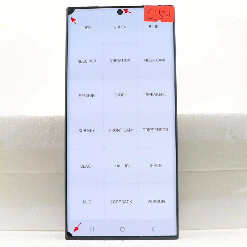 6,8-дюймовый Super AMOLED-дисплей для Samsung S23 Ultra 5G ЖК-дисплей S918 S918B S918U, дигитайзер сенсорного экрана с дефектом NO Frame C150