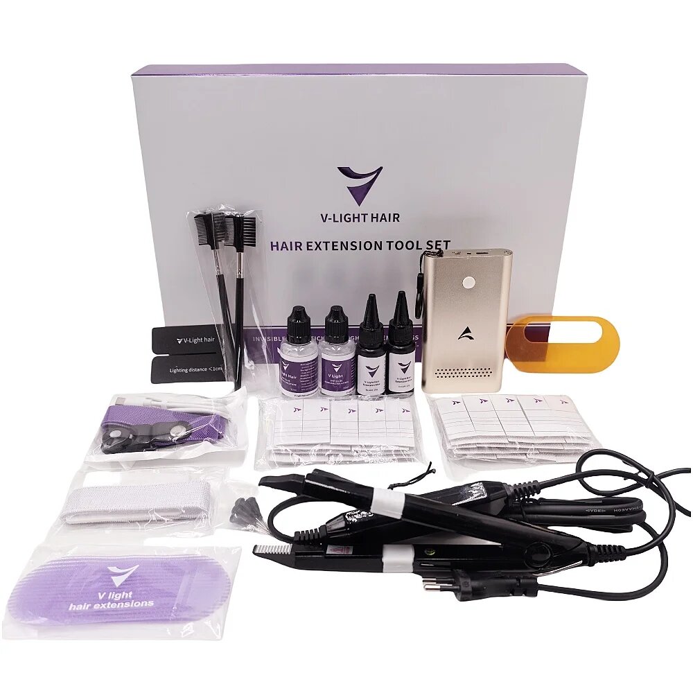 LooF набор для наращивания волос V-светильник 7
