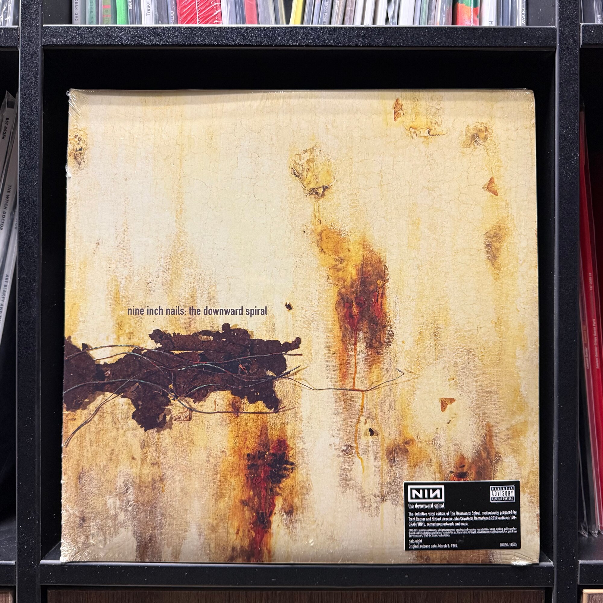 Виниловая пластинка NINE INCH NAILS - The Downward Spiral (still sealed, gatefold 180 gram vinyl 2xLP + booklet) LP Винил