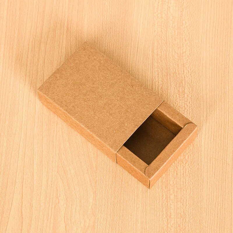 Крафтовые подарочные коробки brown, 16x10x5.5cm