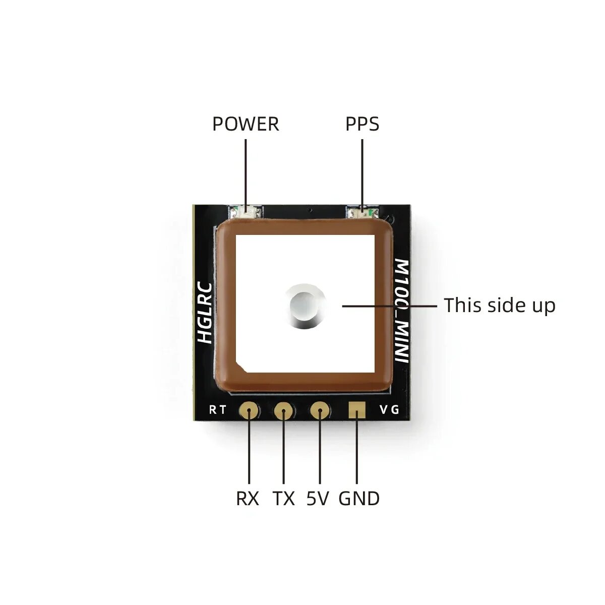 HawkSpeed GPS модуль M100 Mini M10, Цвет: 1PCS — фото 1