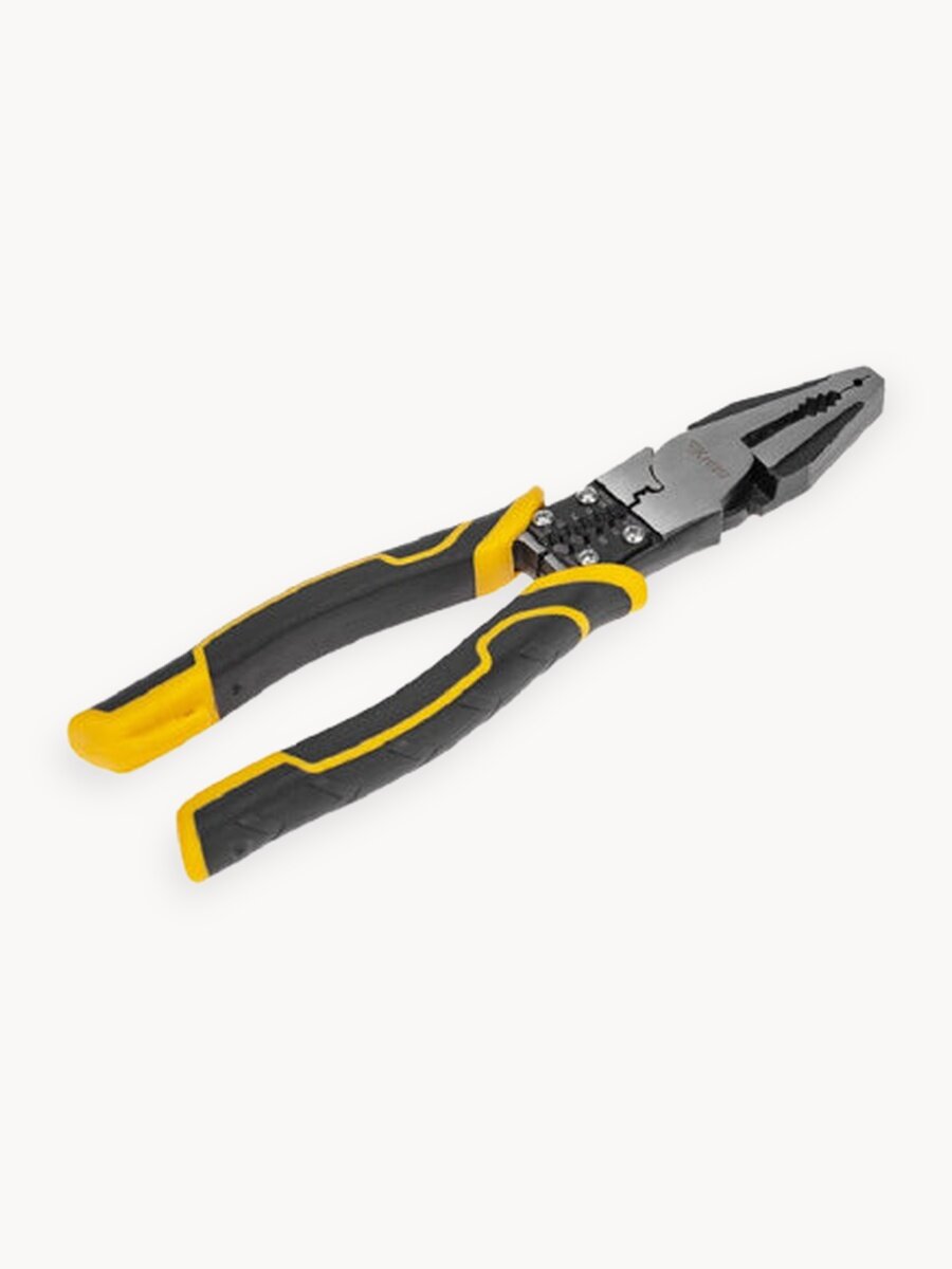 Плоскогубцы универсальные Kranz KR-12-4651-5, 20 см многофункциональные