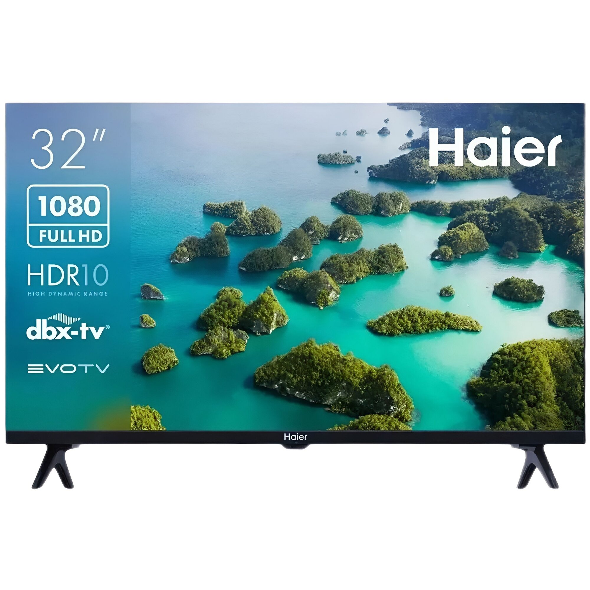 Телевизор HAIER Smart TV S2, FULL HD, черный, смар
