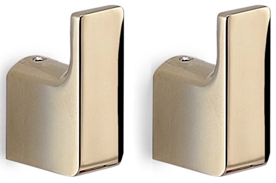 Комплект крючков Gedy Pirenei PI27(87) для ванны, золотой