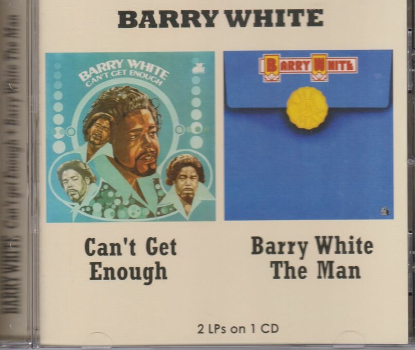 Barry White - Can't Get Enough + Barry White The Man (1974,1978/2023)