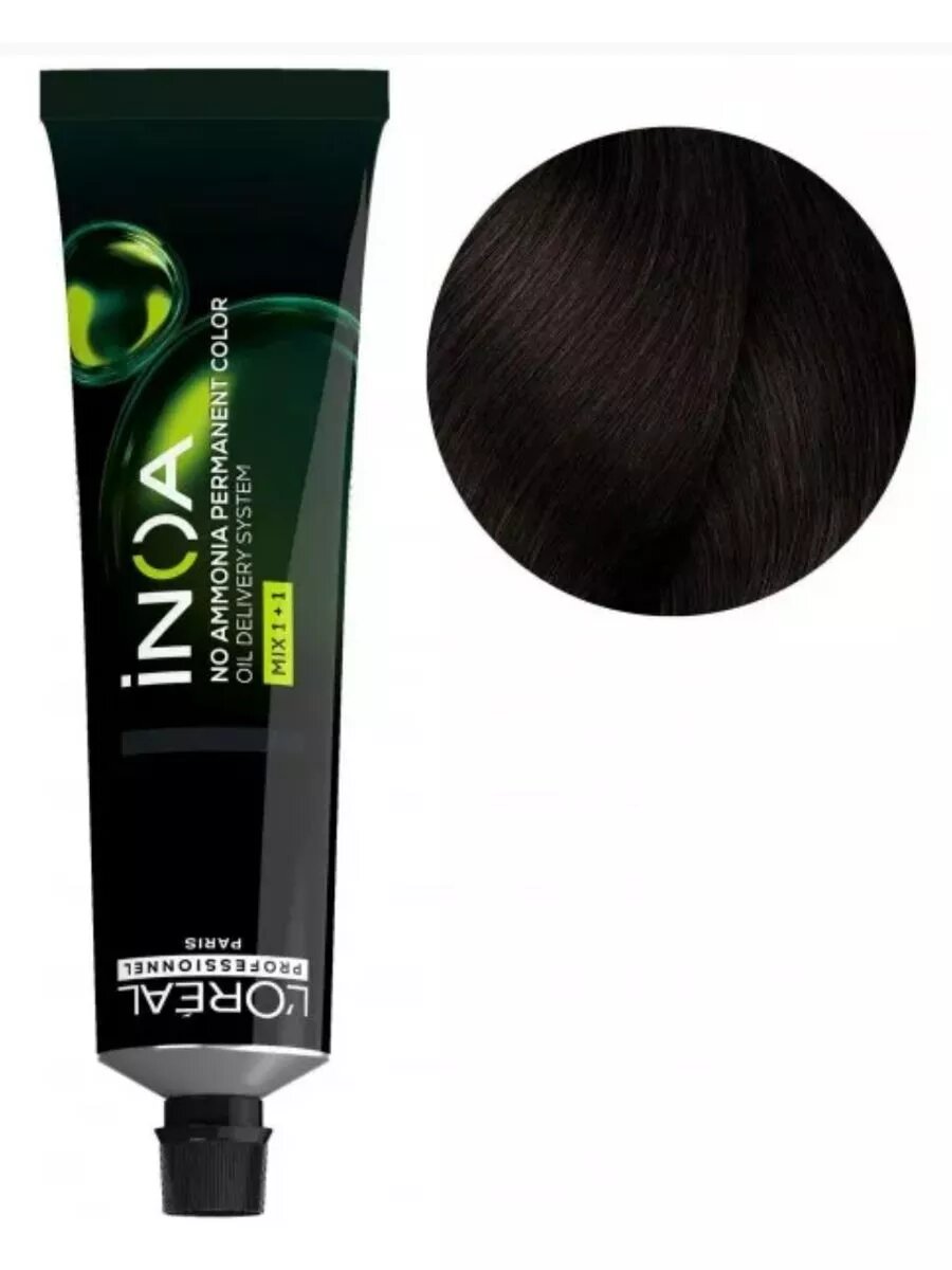 Loreal INOA 4.8 - Краска Иноа 60 мл — фото 1
