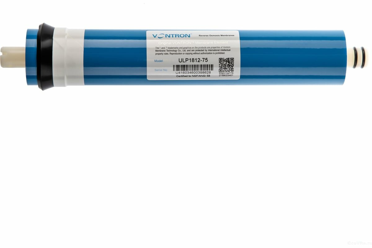Аквабрайт VONTRON ULP1812-75 мембрана для систем обратного осмоса водоснабжения дома