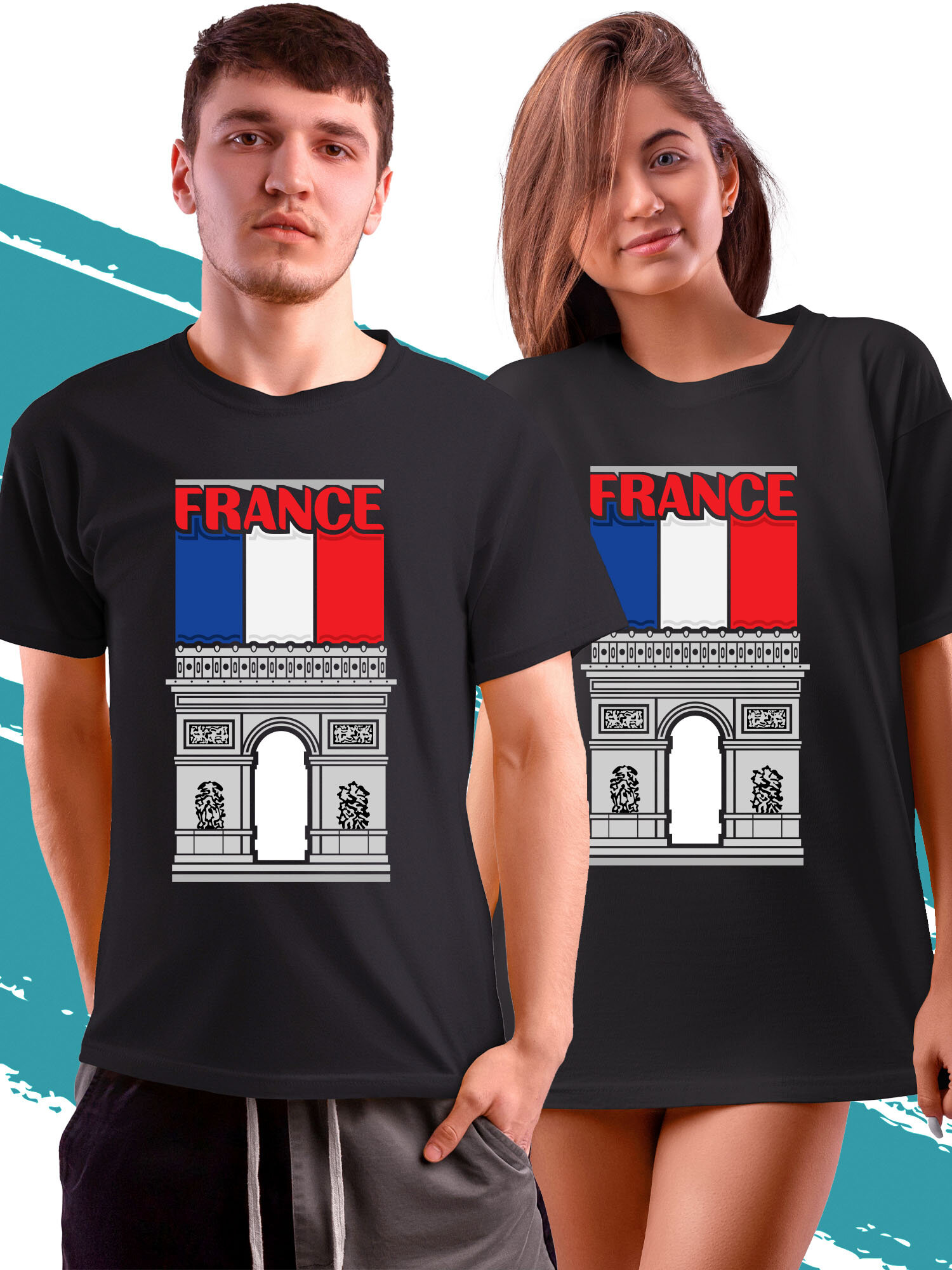 Футболка флаг Франции France