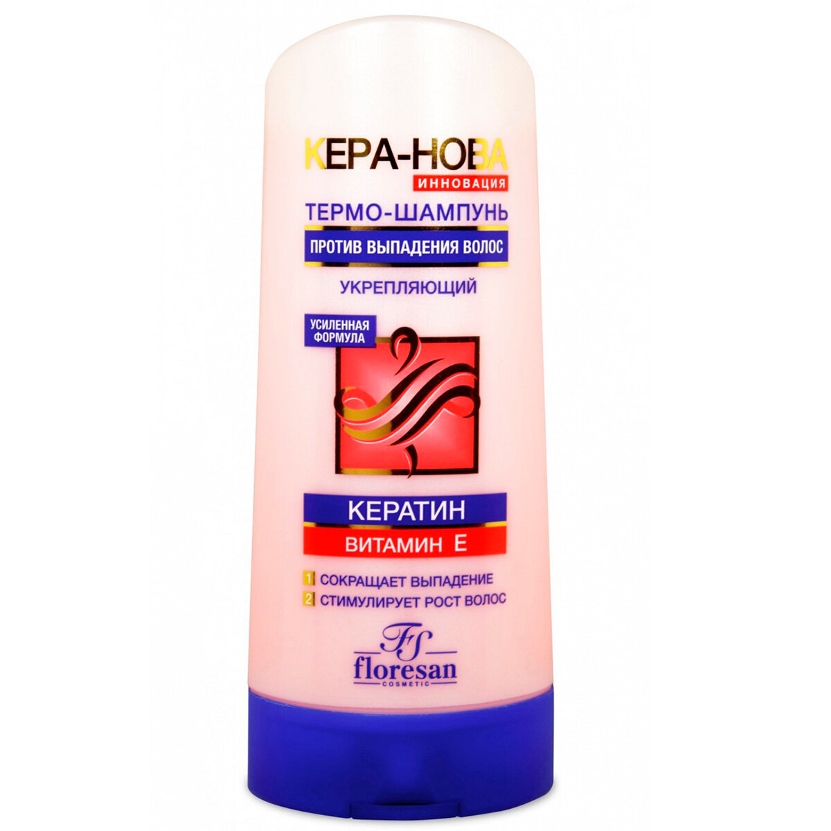 Термо-шампунь укрепляющий против выпадения волос Кера-Нова, 400 мл, FLORESAN