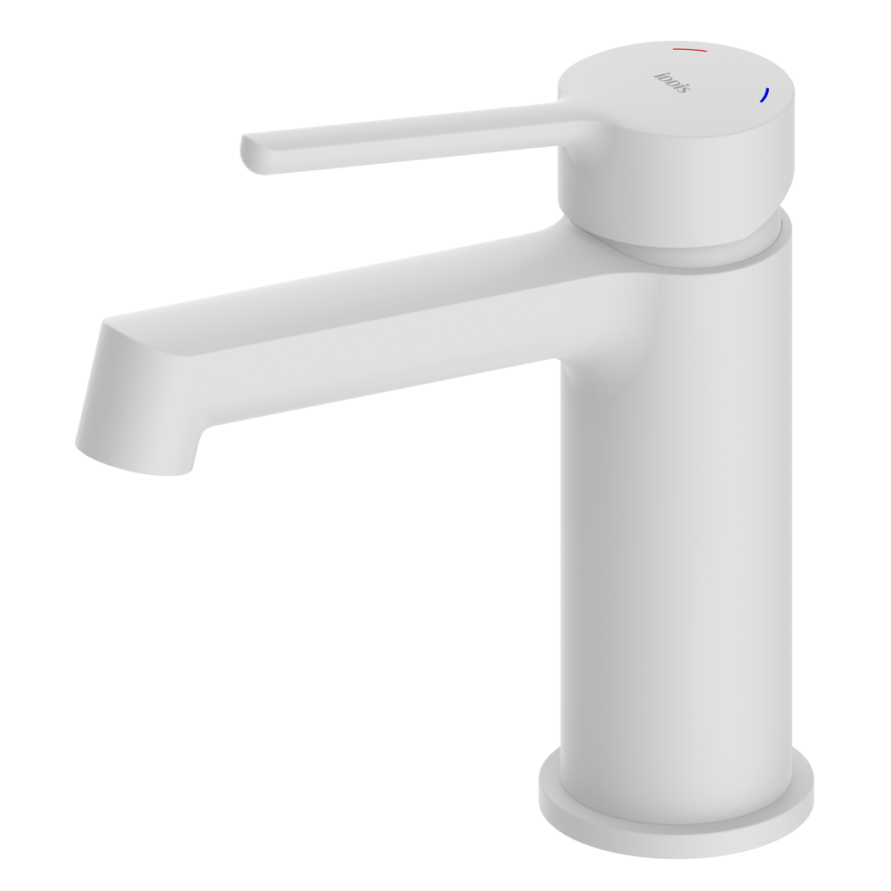 Смеситель для раковины Iddis Odda ODDWT00i01 однорычажный цвет белый матовый