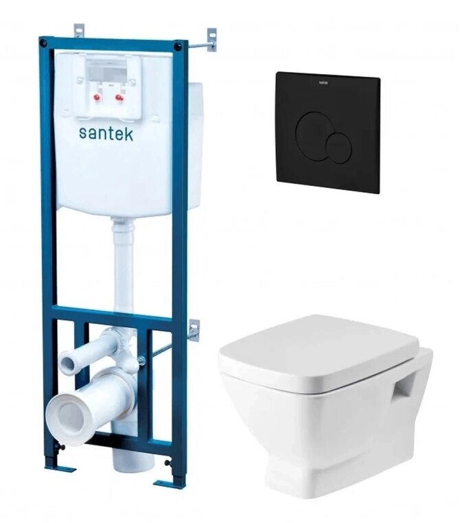 Santek 1. WH50.1.776 Нео Унитаз с инсталляцией