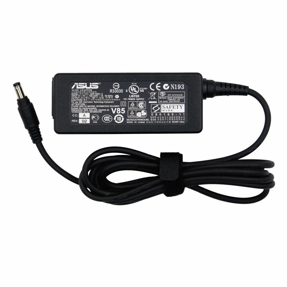 Зарядка, блок питания AD6630 19V 2.1A (2.5x0.7mm) 40W для нетбука Asus eee PC (Новый)