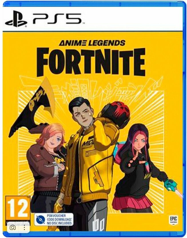 Игра Fortnite Legends anime для PlayStation 5 (КОД, НЕ диск)