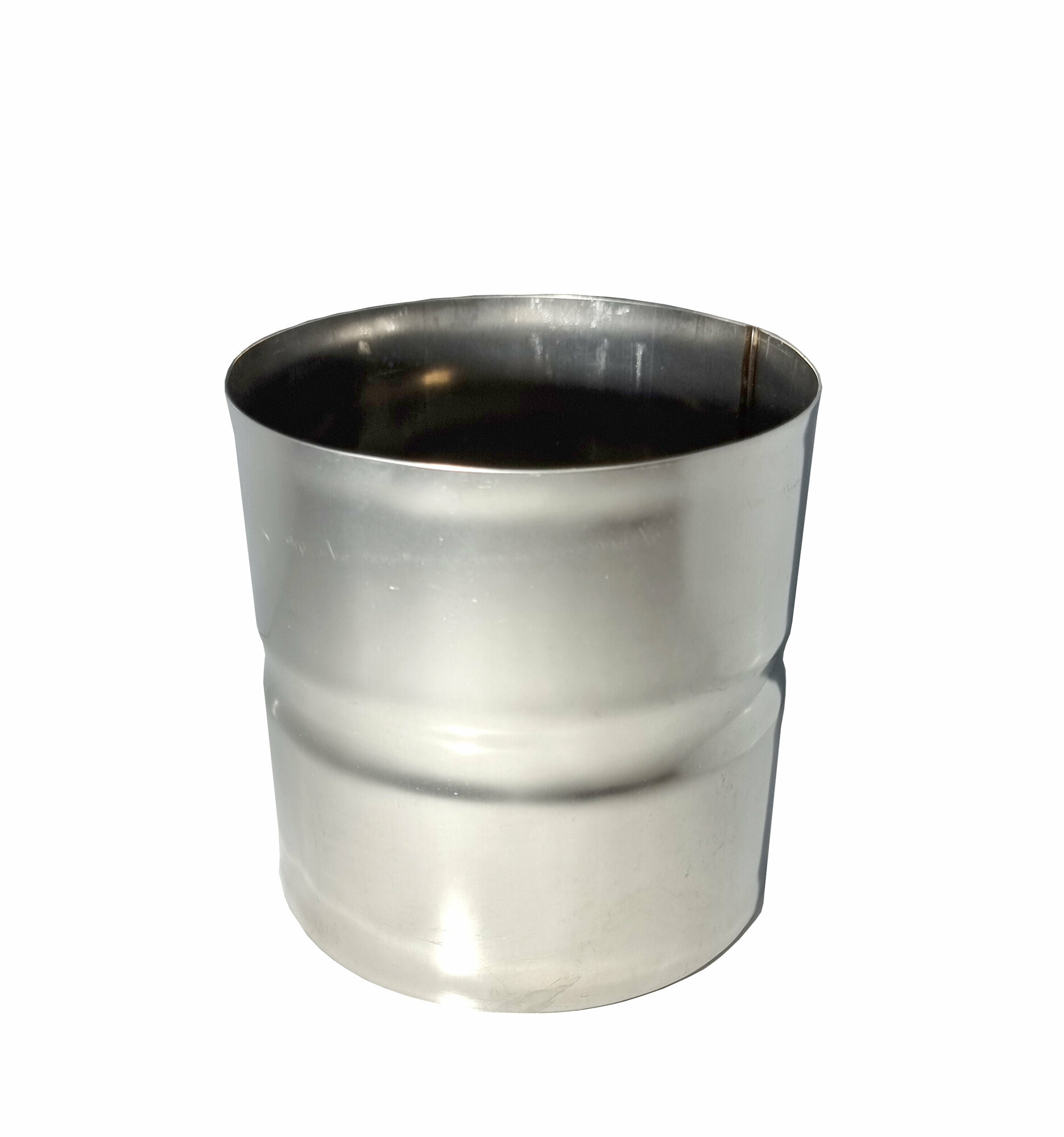 Адаптер для дымохода М-М нерж AISI 430-0.5 d200