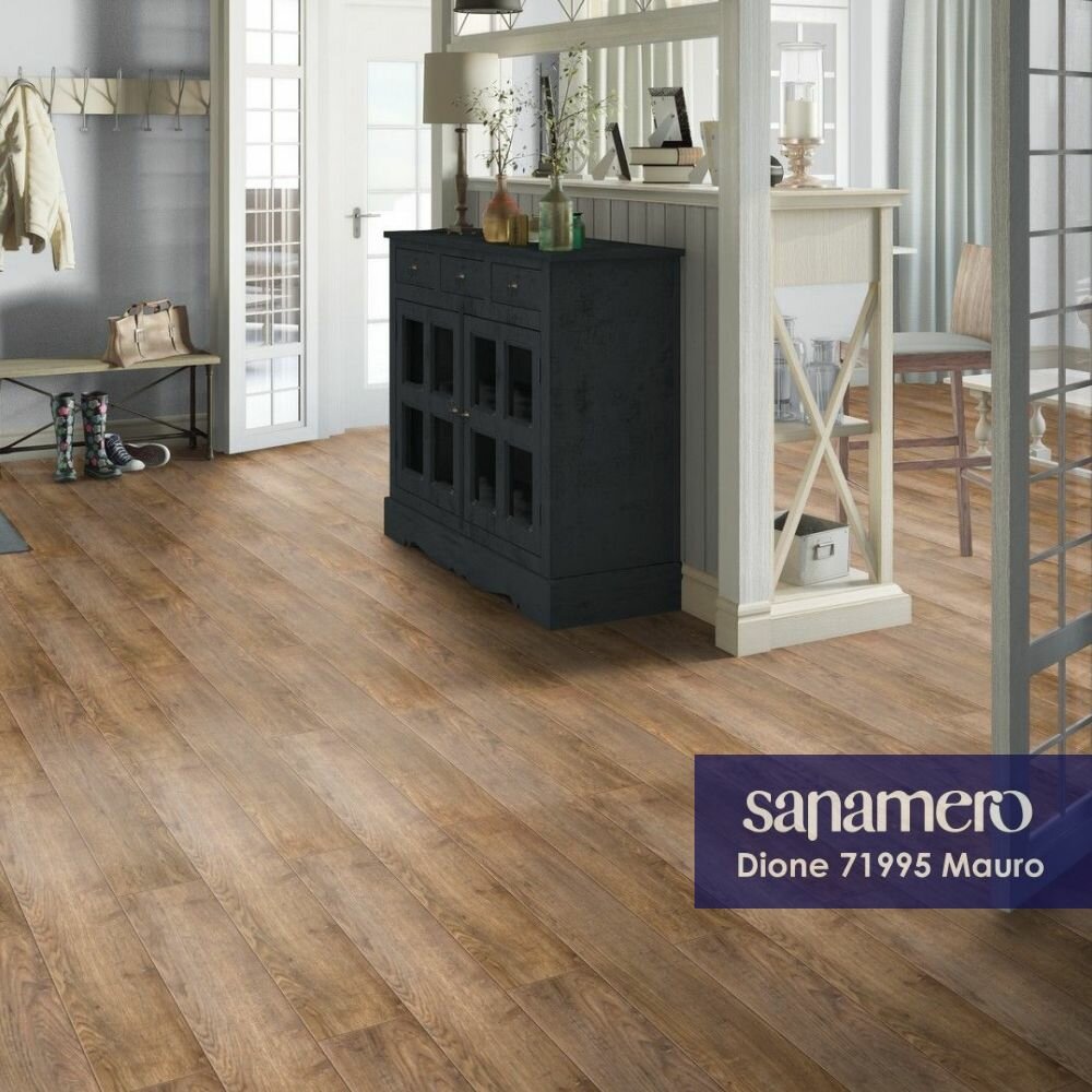 Кварцвинил SPC Sanamero Dione Mauro (1200х180) 10шт./уп, 2.16м2, 71995