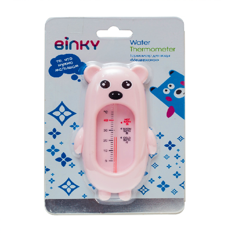 Бинки Термометр Д/Воды Медвежонок