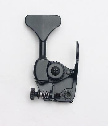 Одиночный басовый колок HIPSHOT HE6Y - 3/8' Y Key Ultralite Bass Xtender 20660B, прямой, черный