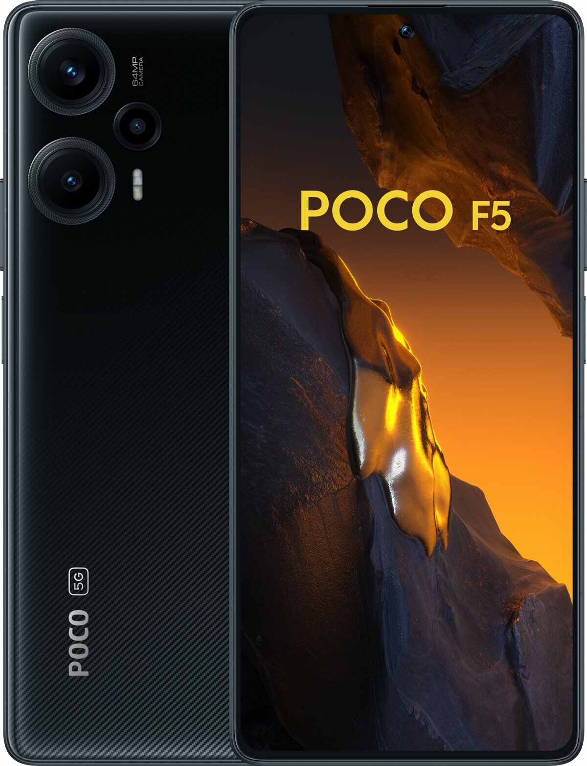 Смартфон Xiaomi POCO F5 12ГБ/256 ГБ, NFC, 120Гц, экран 6.67", черный