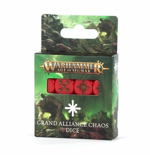 Кубики Grand Alliance Chaos Dice (2024) Warhammer Age of Sigmar