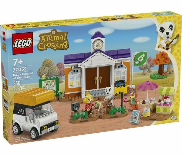 Конструктор LEGO Animal Crossing 77052 Концерт К. К. на площади (Lego 77052)