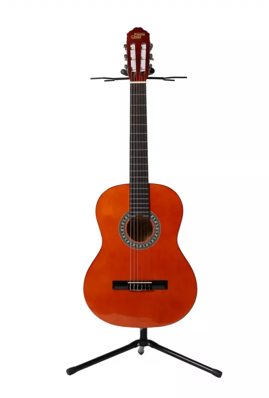 Pierre Cesar MCG944WA классическая гитара 39", 6 струн, верхняя дека ламинированная ель, задняя дека и обечайки ламинированная липа, цвет WA WALNUT -орех. Китай