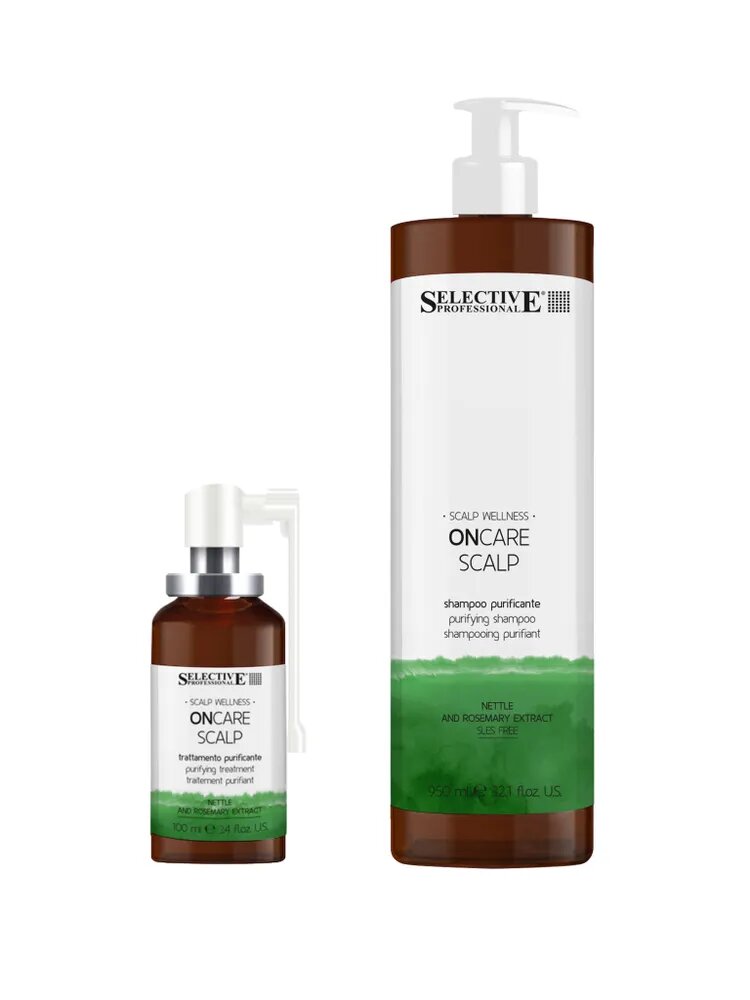 Selective Professional ONcare Scalp Purifying Шампунь от перхоти 950 мл