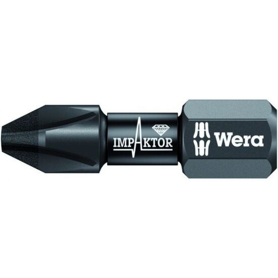 Биты Wera 851/1 IMP DC Impaktor, PH 1 x 25 mm