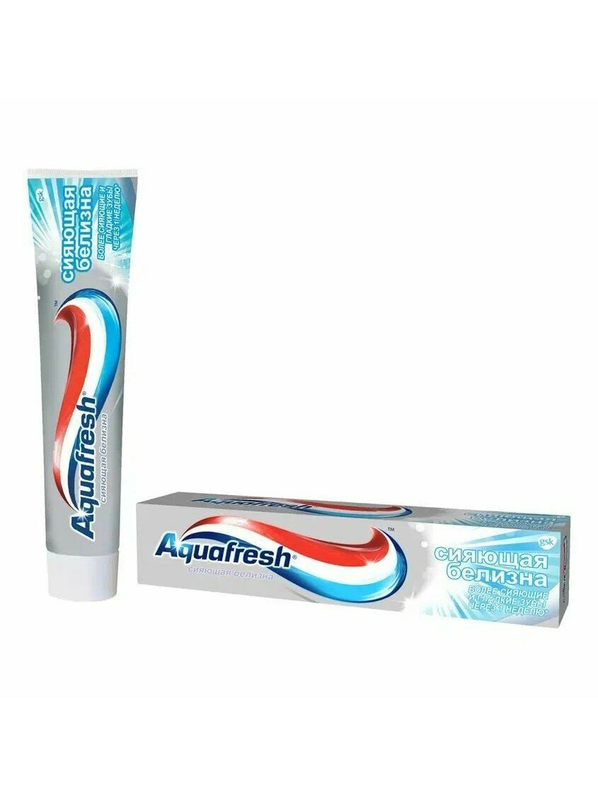 Зубная паста Aquafresh Сияющая белизна, 75 мл
