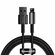 Baseus USB кабель Lightning 1 м, черный