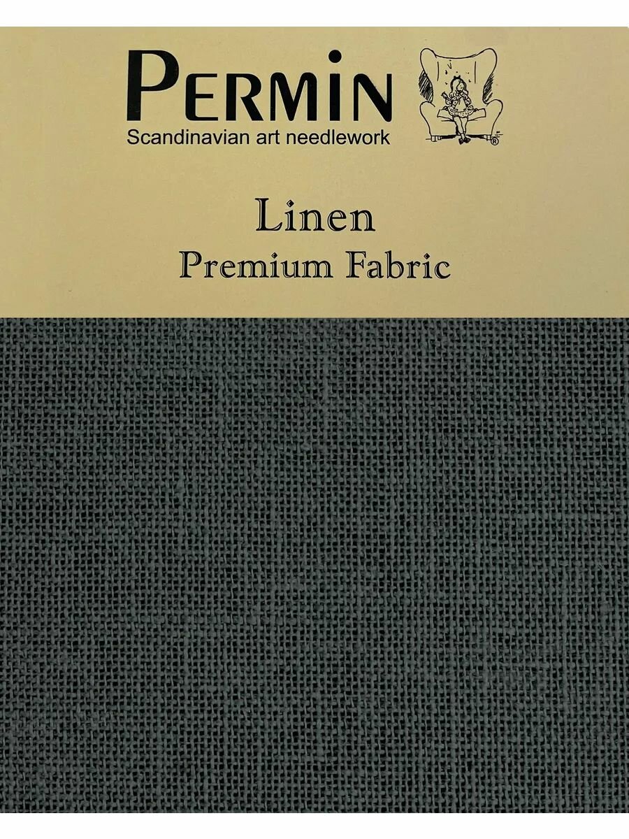Канва Permin Linen 28 ct. (35x50 см, цвет 171) 100% лен