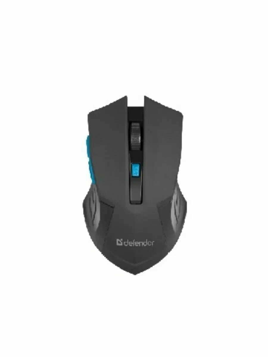 Мышь DEFENDER (52275) ACCURA MM-275 черный/синий