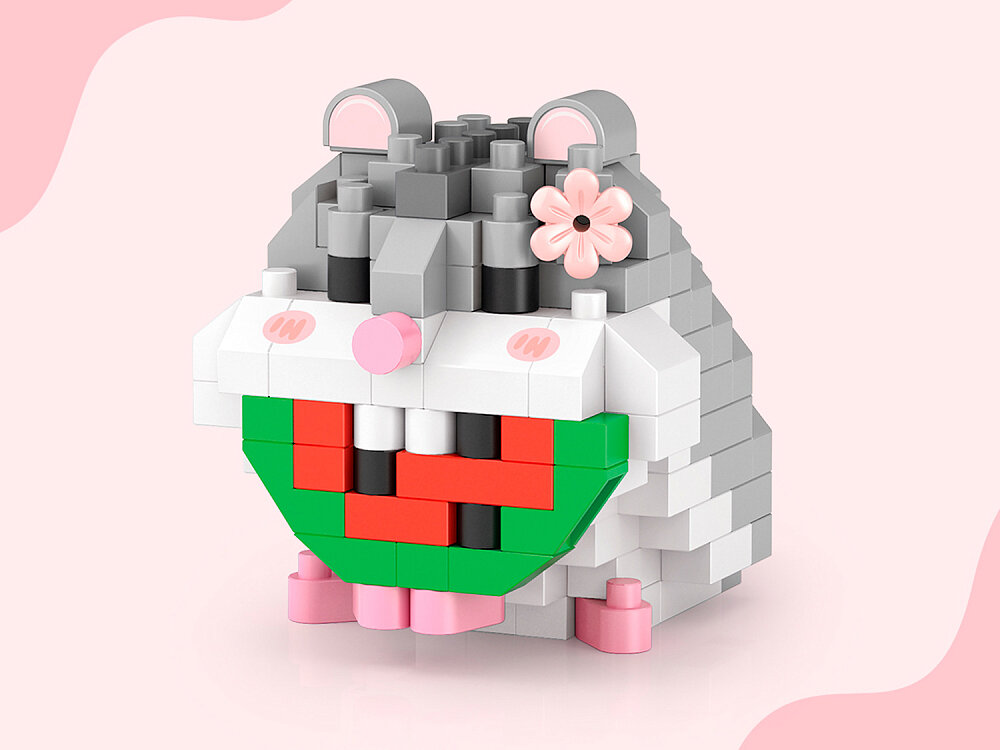 Конструктор LOZ 8606_MK Конструктор Хомяк