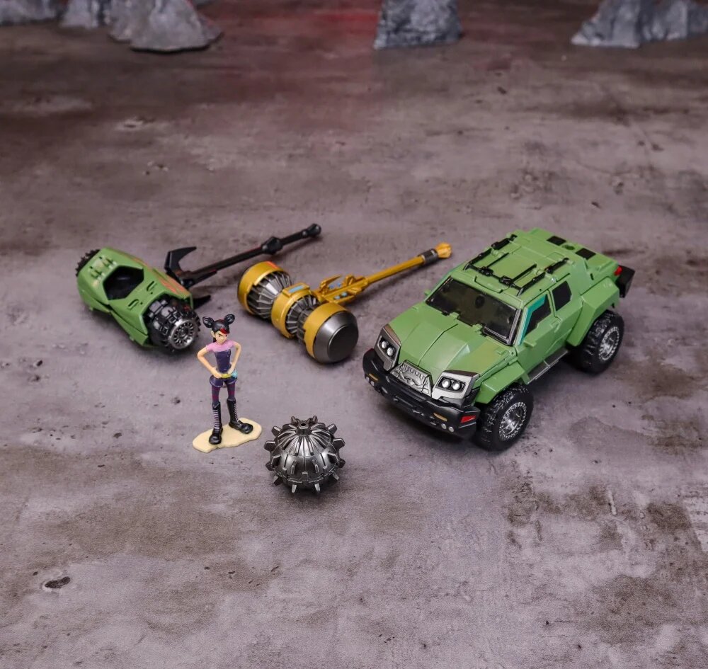 【В наличии】Gear Factory APC Toys Giant Hammer TFP Фигурка лидера переборки 16 см Игрушки-роботы