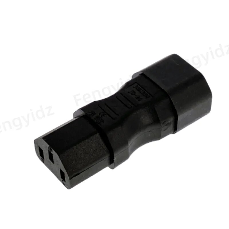 Fengyidz Угловой удлинительный кабель C13-C14 черный 0.2 м Straight Angle