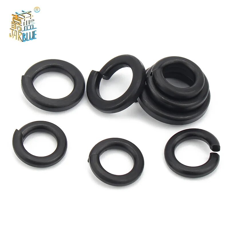 Эластичные шайбы JARBLUE SS0866 из углеродистой стали M2 M2.5 M3 M4 M5 M6 M8 M10 M12 M16 M6 (100pcs)