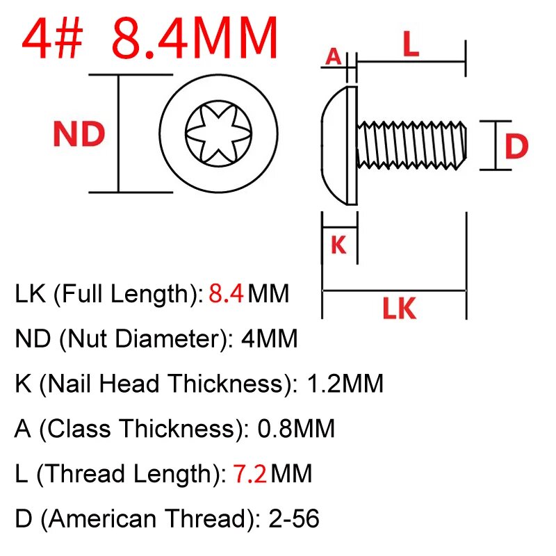 Винты на заказ из нержавеющей стали голубого и золотого цвета 2-56 T6, карманные зажимные винты для Benchmade buподаг 535 Spyderco C81 C10 ZT, зажимы для ножа