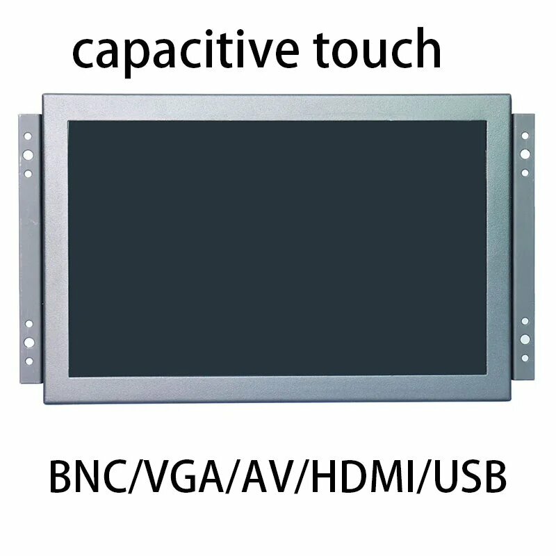 Читаемый солнечный свет 1000 нит 10,1 дюйма 1280*800 промышленный сенсорный экран PCAP с открытой рамкой ЖК-монитор с BNC HDMI VGA USB
