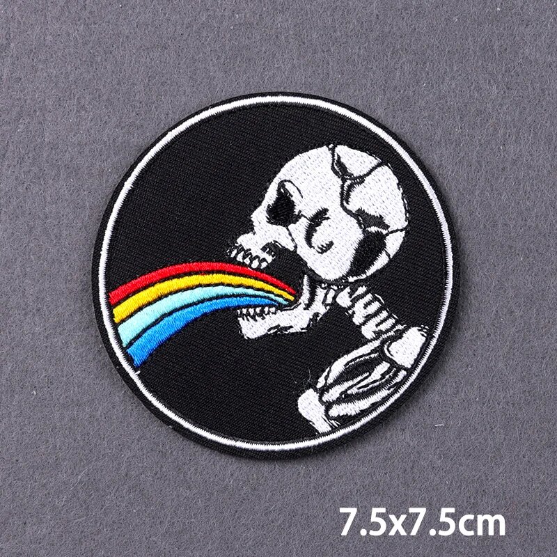 Кошка Лев лицо с цветком утюг на заплатках для одежды термоклеевые нашивки животные вышивка глажка швейные наклейки DIY