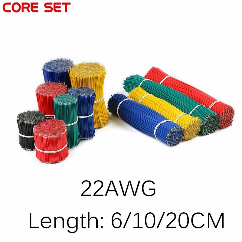 Кабели для пайки Your Cee 22AWG 6/10/20 см Красный, 10cm